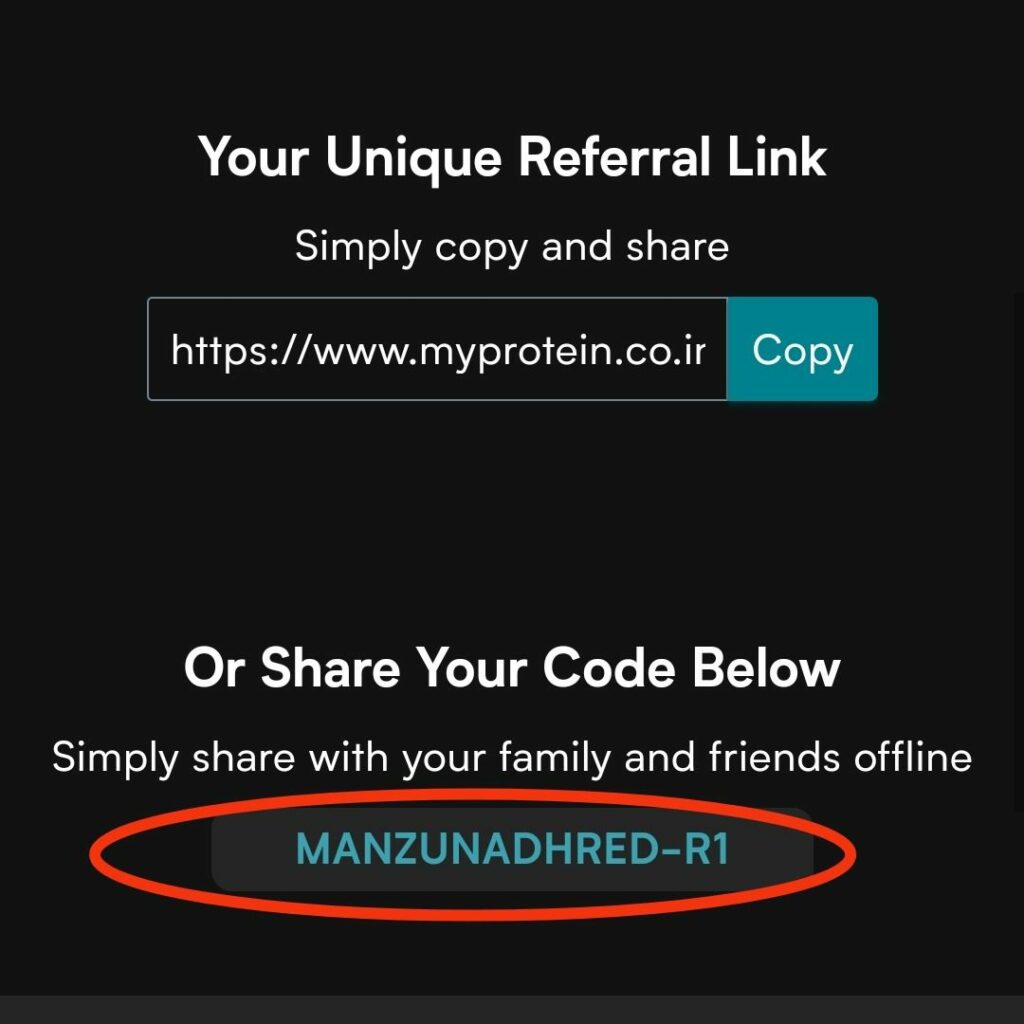 MyProtein Referral Code Is BOOKOFER-R1 + Refer & Earn