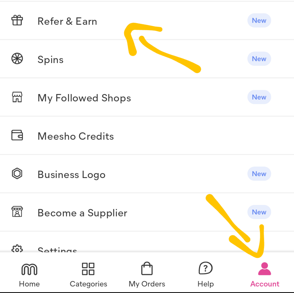 Meesho Referral Code Is "XGUCKEB221" |15% Off | Refer & Earn
