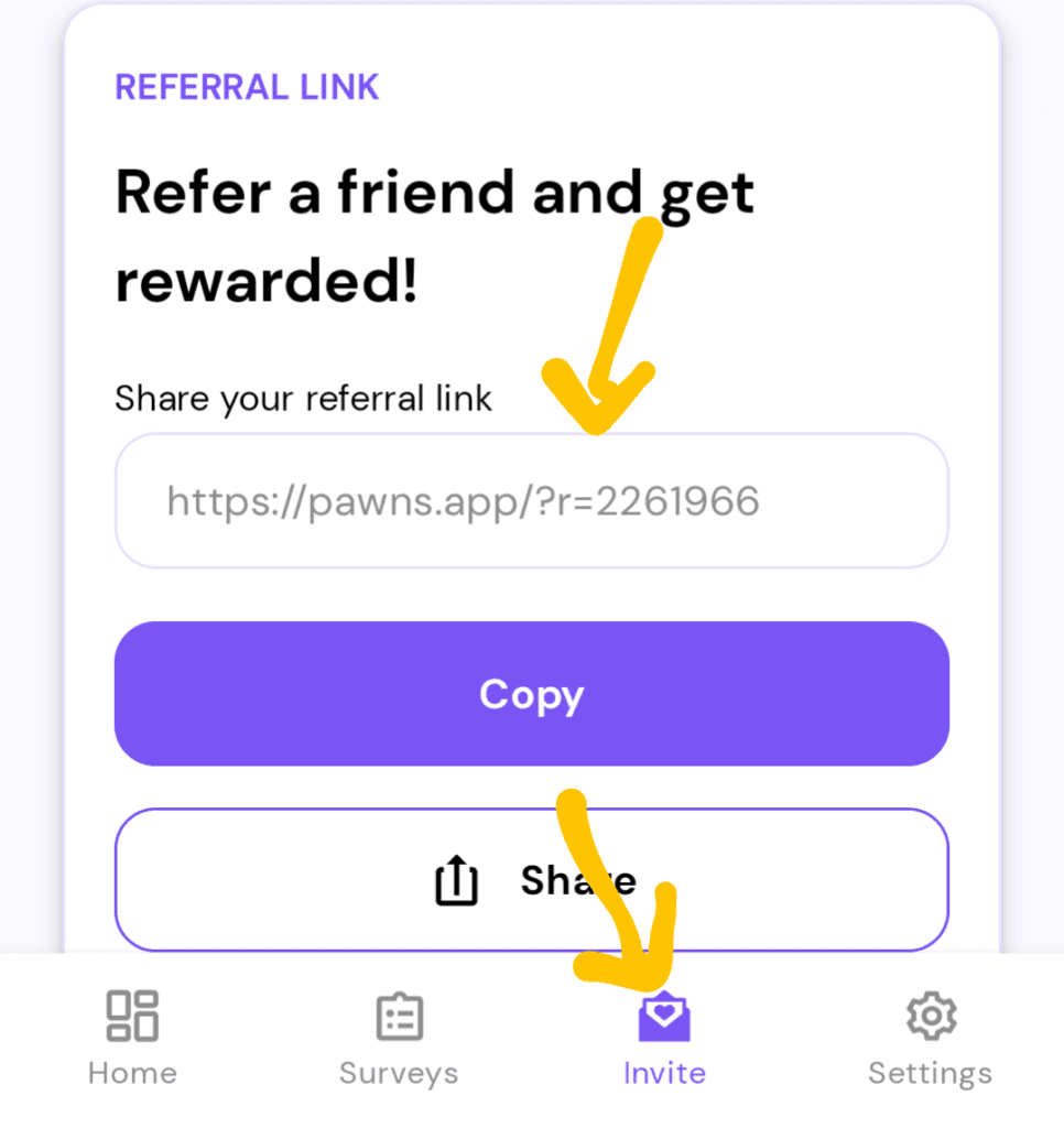 Pawns App Referral Code Is 2261966. Free 1$ + Refer & Earn